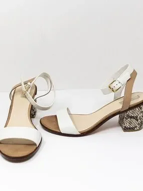 Cole Haan | Shoes | Cole Haan Cambon Genuine Leather Ankle Strap Open ...